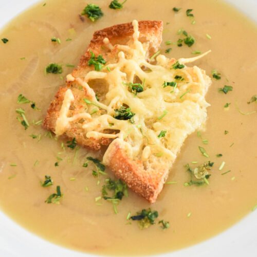 Receta Sopa de cebolla