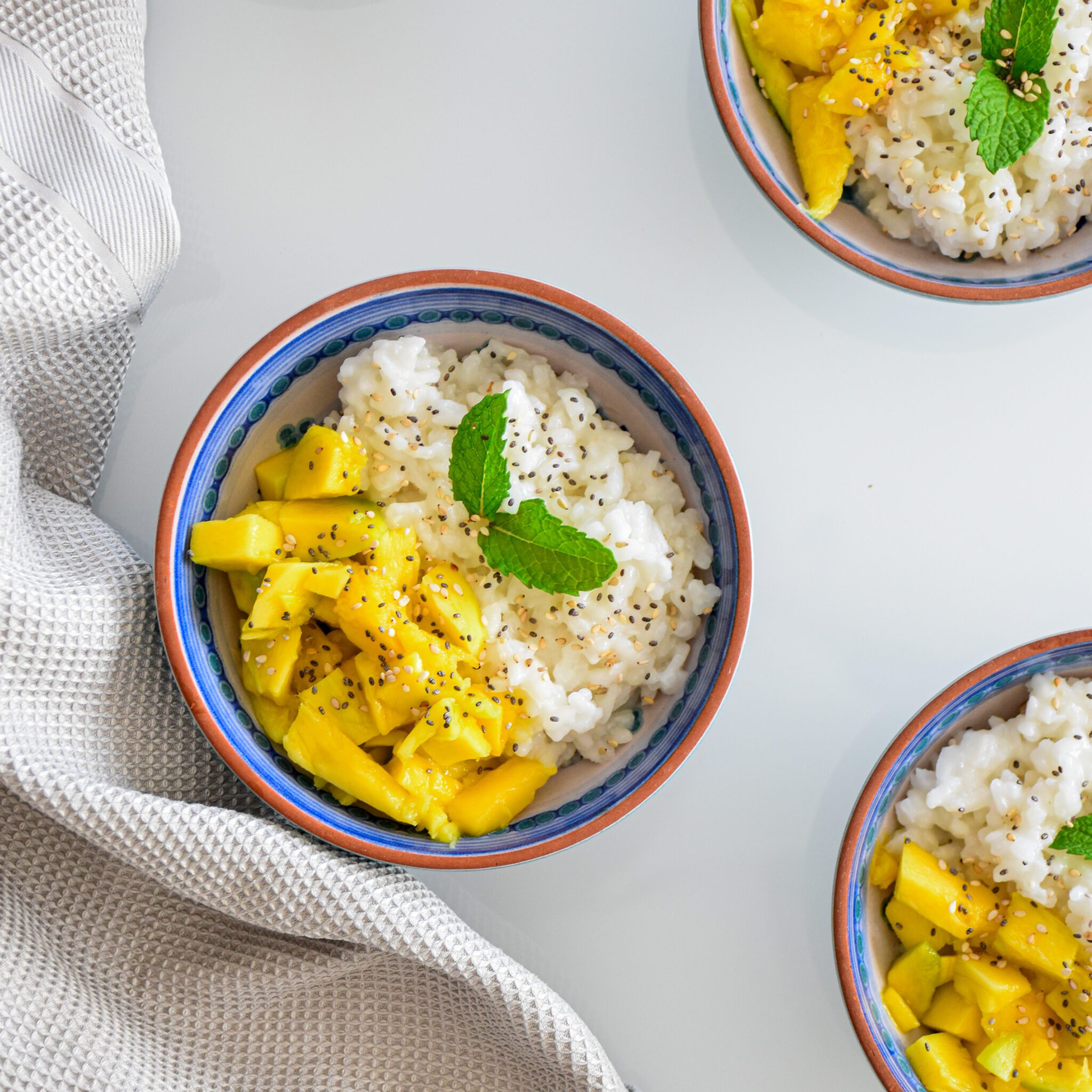 Receta Mango sticky rice receta